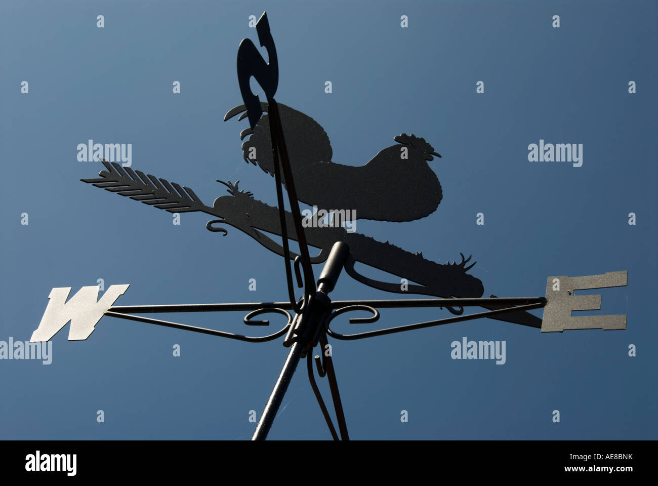 Image of a Weather Vein Stock Photo - Alamy