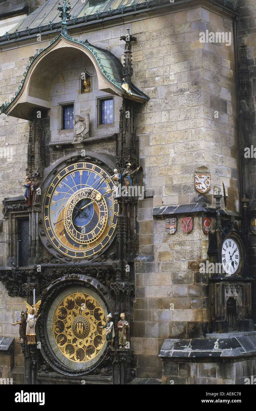 Prague clock hi-res stock photography and images - Alamy
