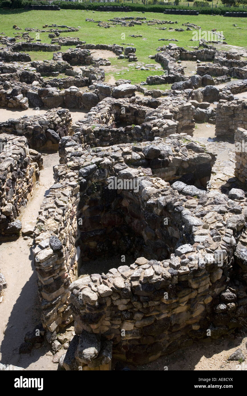 Nuraghe Su Nuraxi Sardinia Italy Stock Photo - Alamy