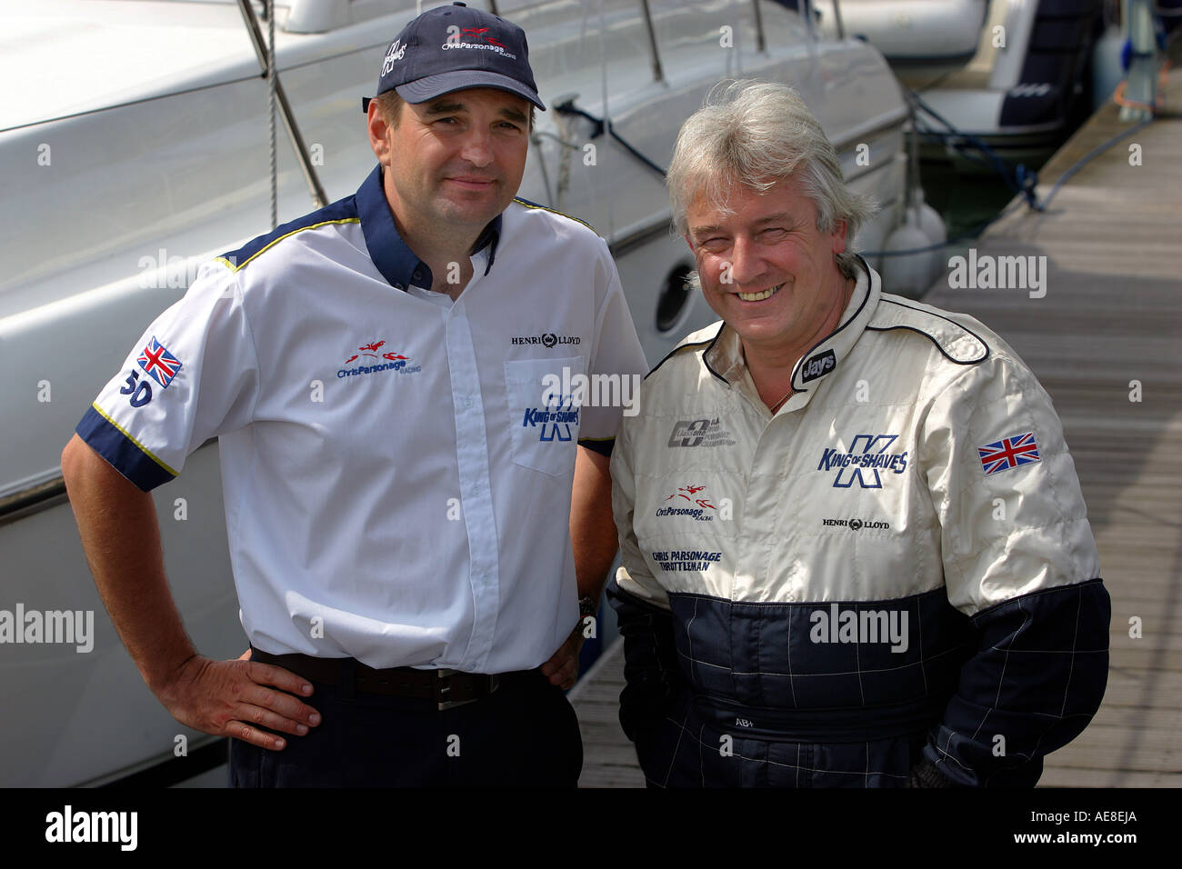 James Shepperd, left and Chris Parsonage, crew of the King of Shave ...
