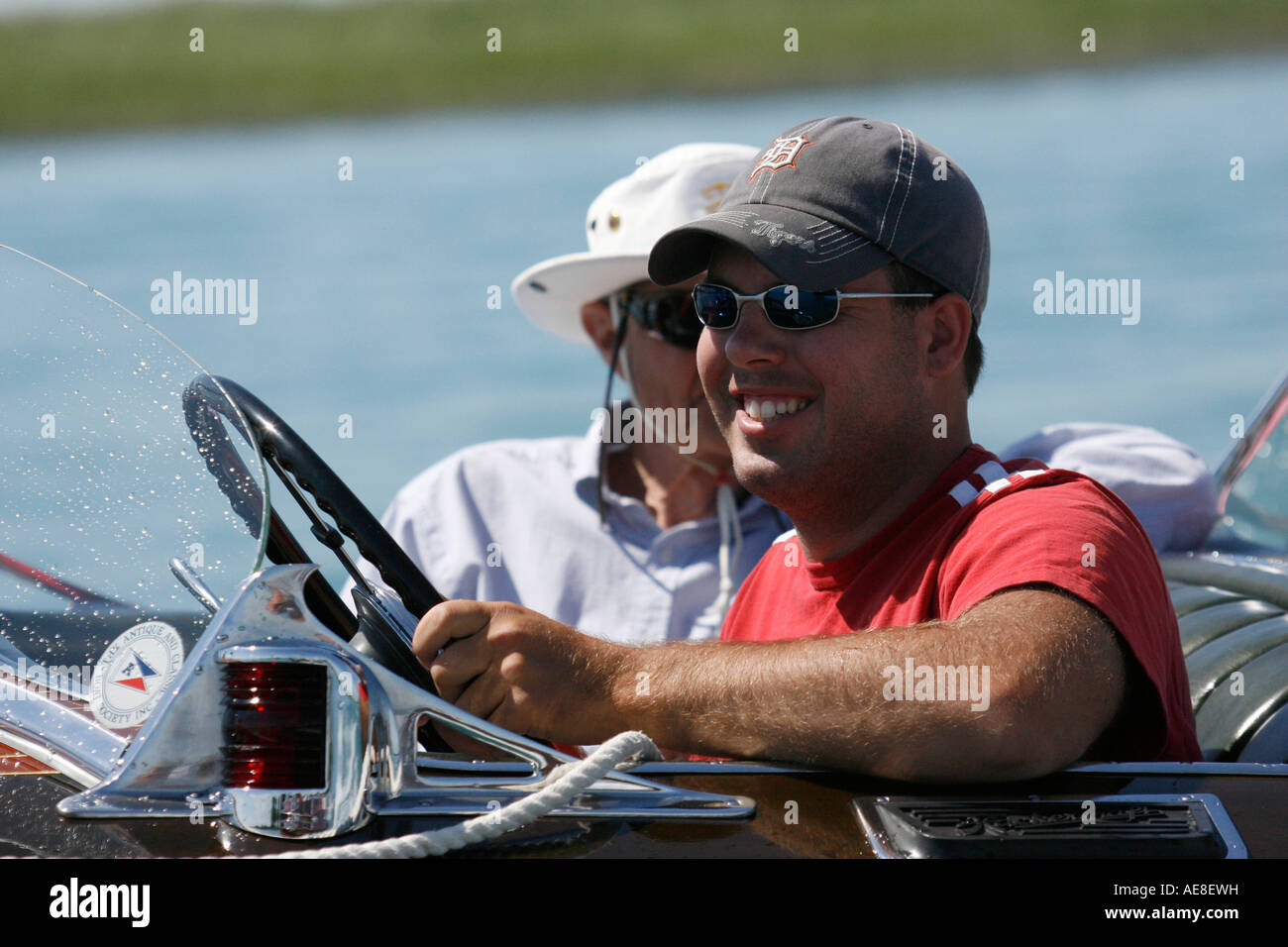 Boating drive wooden hi-res stock photography and images - Alamy