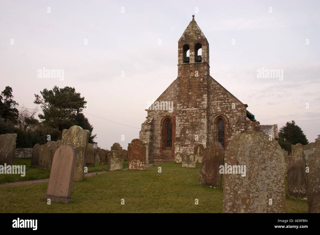 Church in Bowness on Solway, Cumbria, England Stock Photo - Alamy