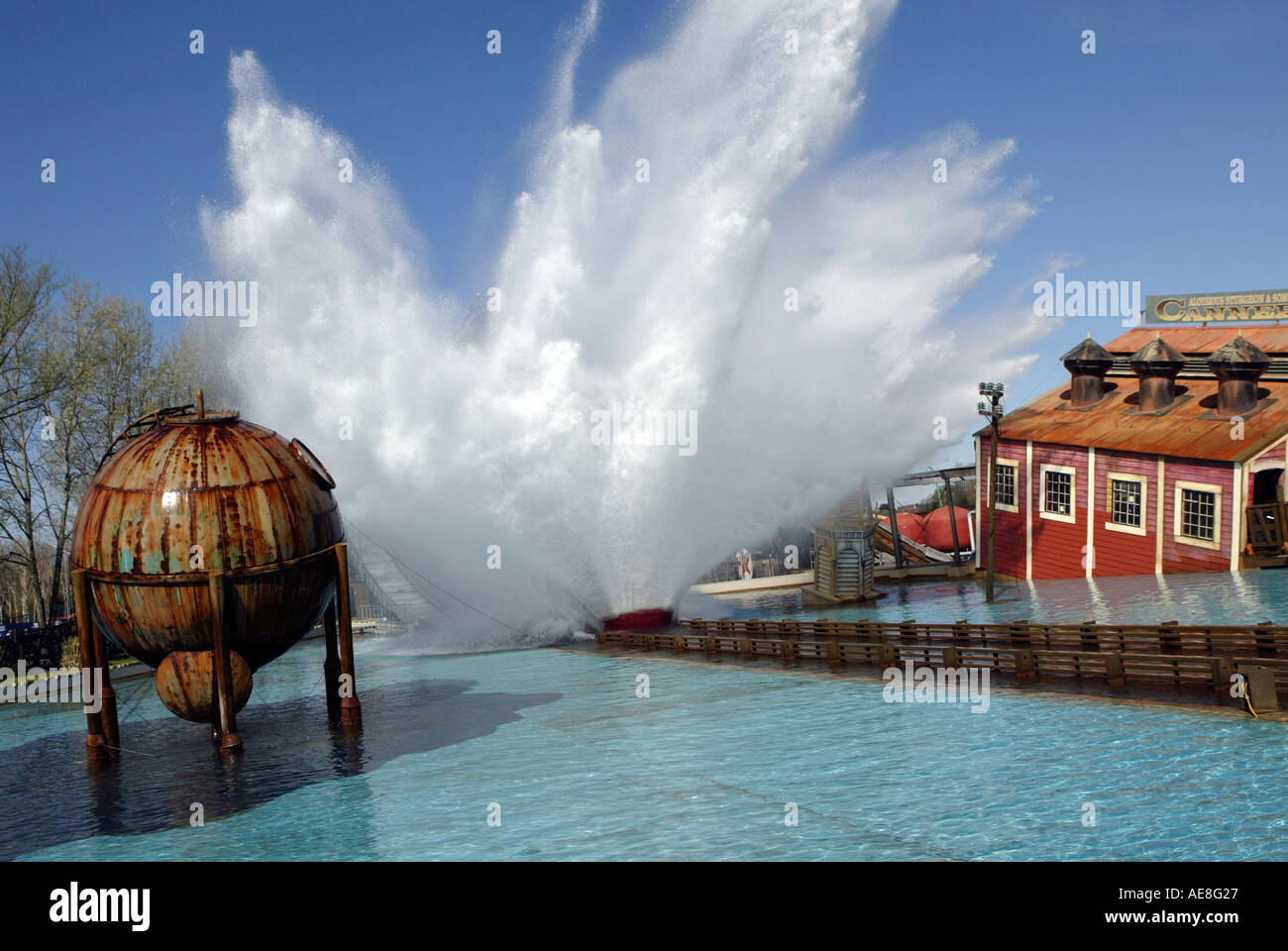 Tidal Wave attraction at Thorpe Park near London, Surrey, United ...