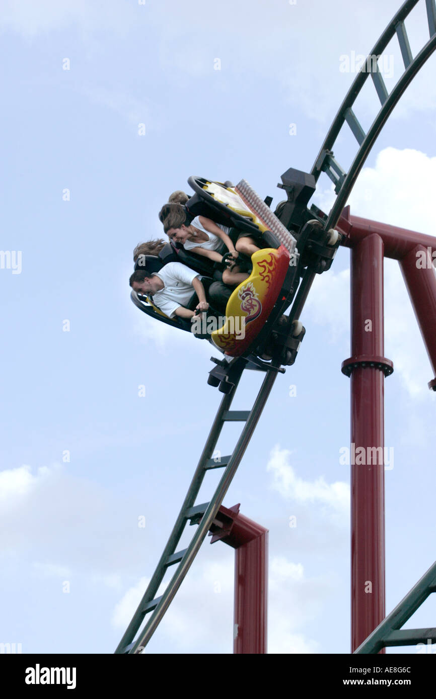 Dragons Fury ride at Chessington World of Adventures Stock Photo - Alamy Dragons Fury ride at Chessington World of Adventures Stock Photo - Alamy