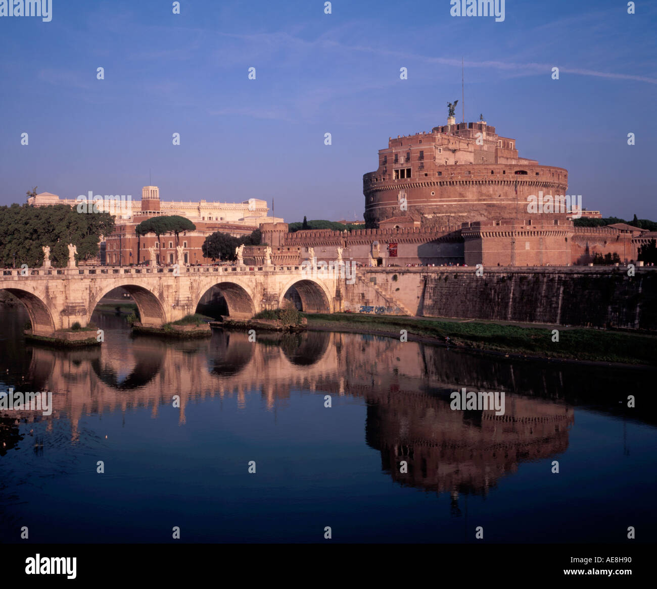 Sant Angelo Castle Rome Italy Stock Photo - Alamy