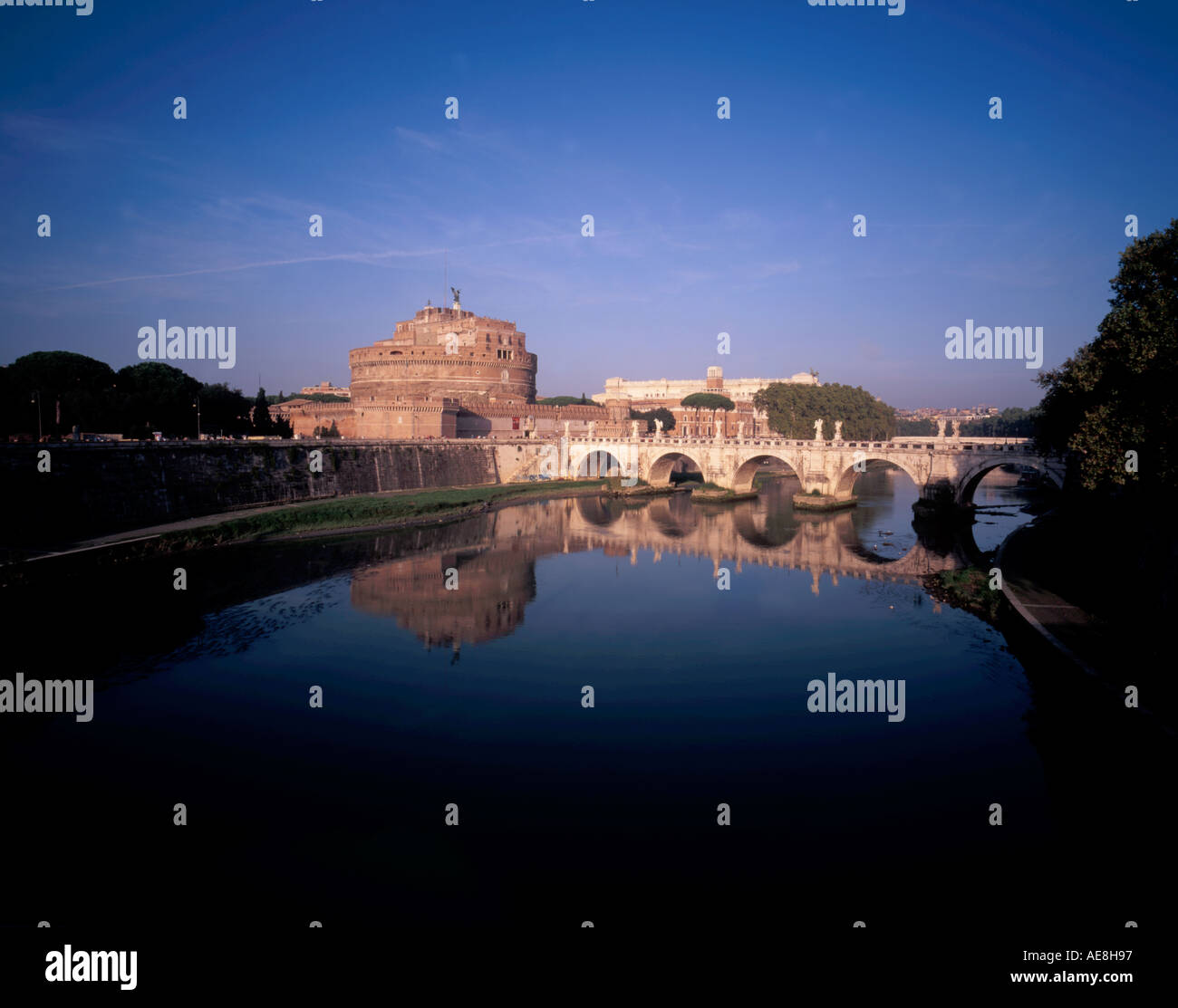 Sant Angelo Castle Rome Italy Stock Photo - Alamy