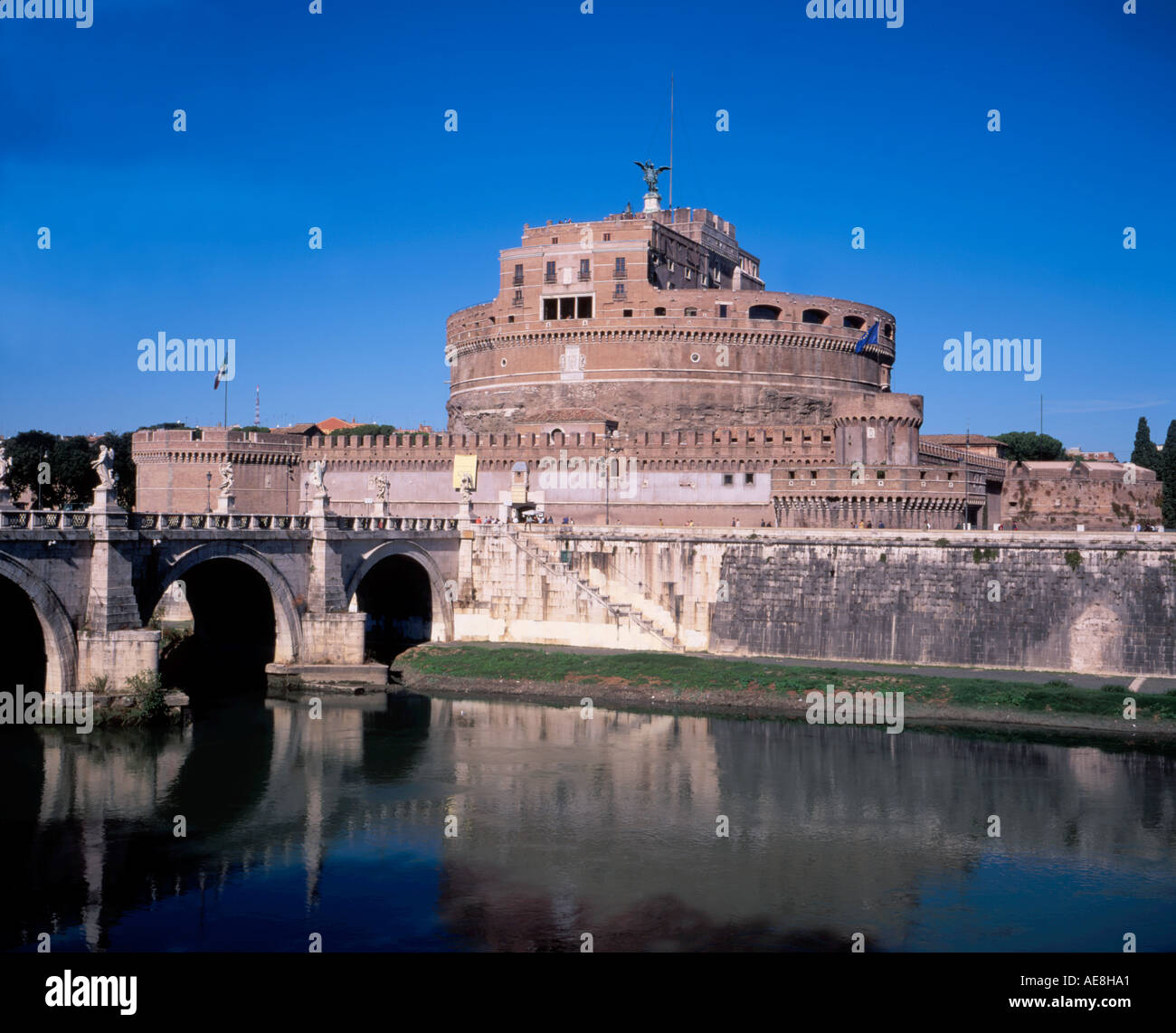 Sant Angelo Castle Rome Italy Stock Photo - Alamy