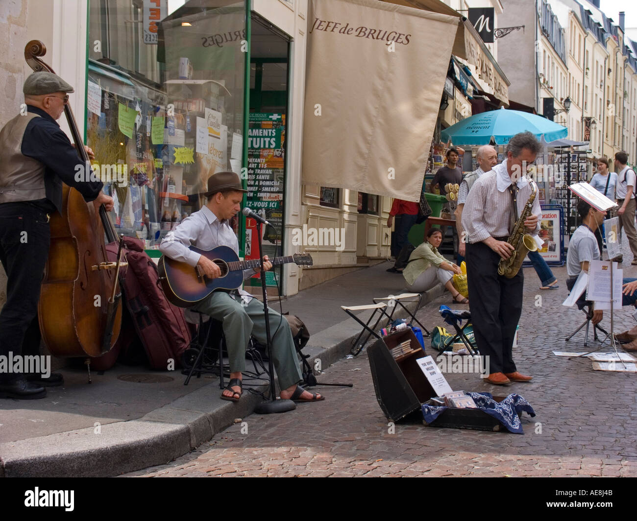 Paris paris jazz corner hi-res stock photography and images - Alamy