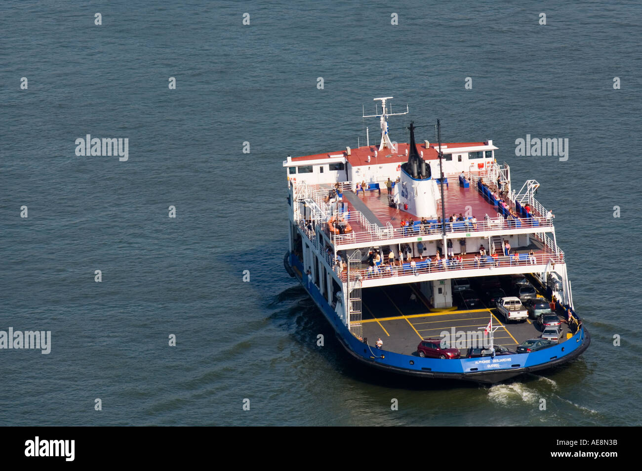 Canada, Quebec City, Ferry across the St Lawrence River Stock Photo - Alamy