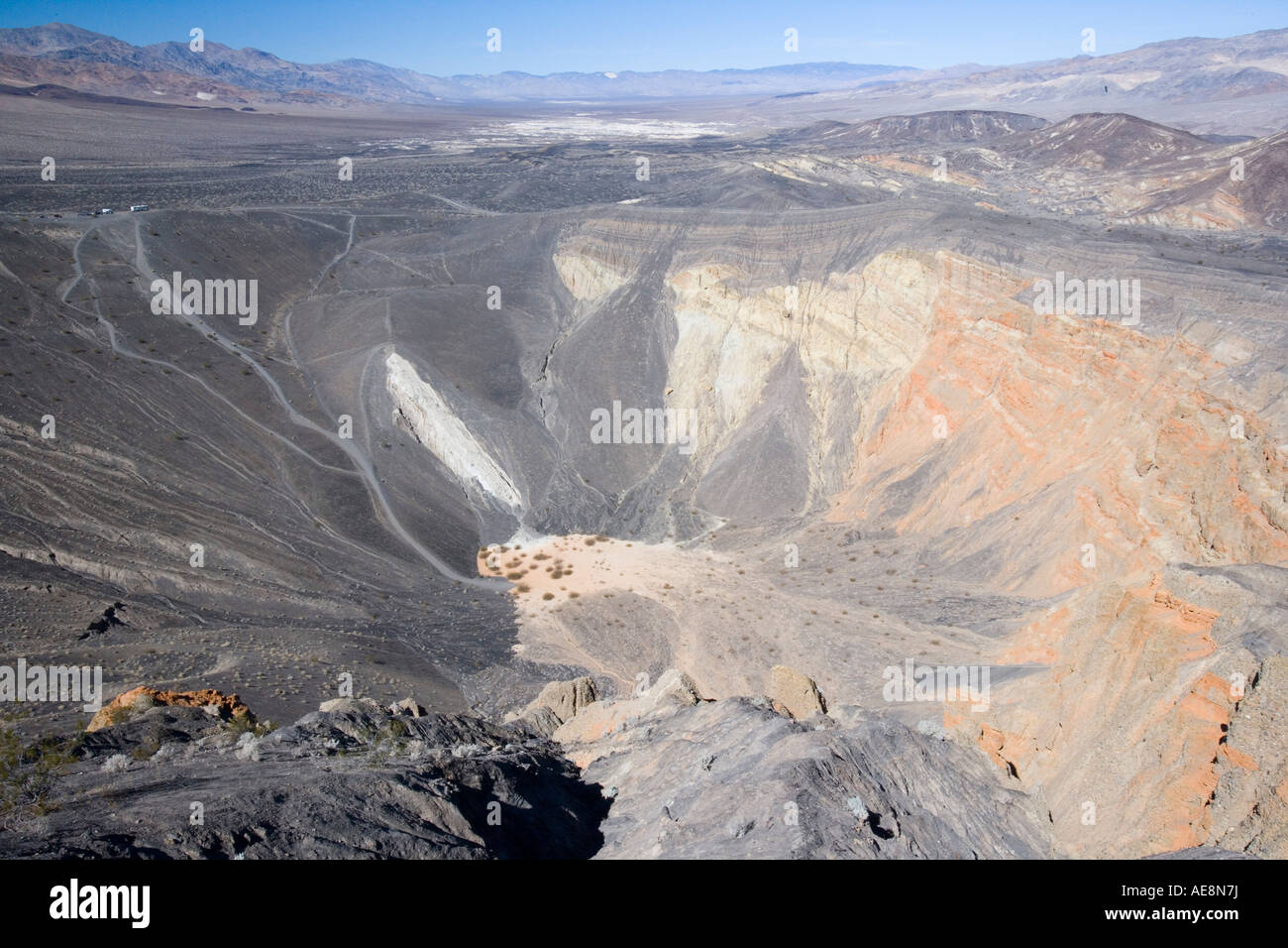 Ubehebe Crater, Death Valley, CA Stock Photo - Alamy
