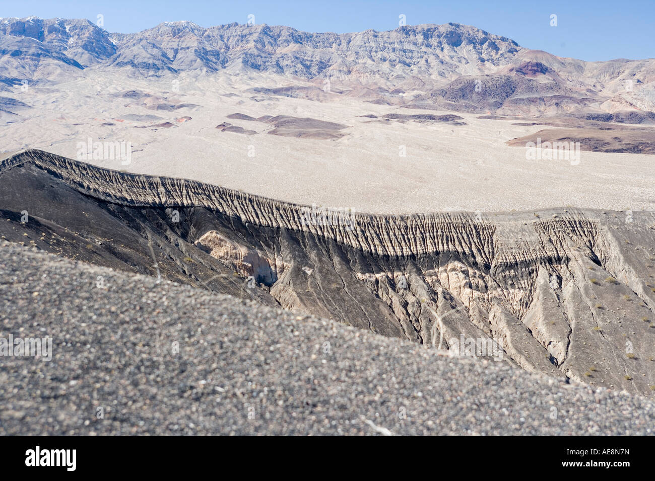 Ubehebe Crater, Death Valley, CA Stock Photo - Alamy