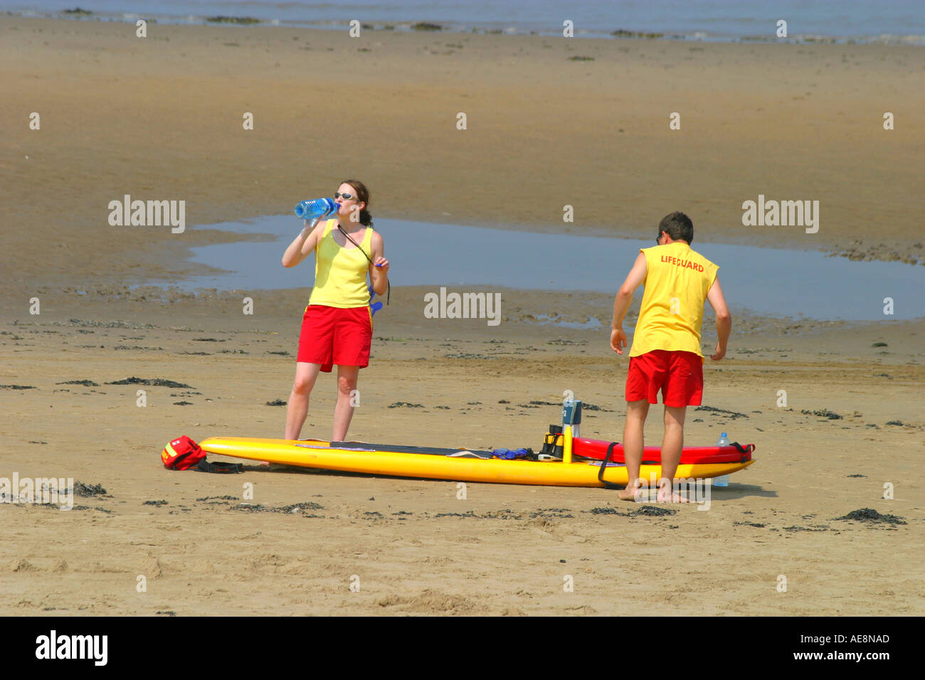 Female rnli lifeguard hi-res stock photography and images - Alamy