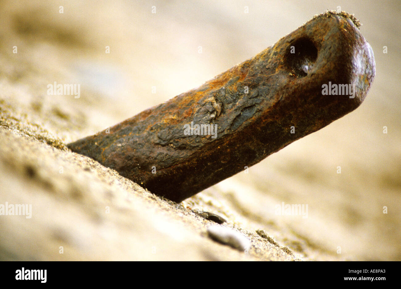 rust on rock Stock Photo - Alamy
