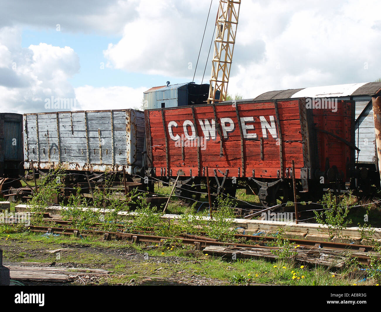 Container Shipping Rail Yard Stock Photos & Container Shipping Rail ...