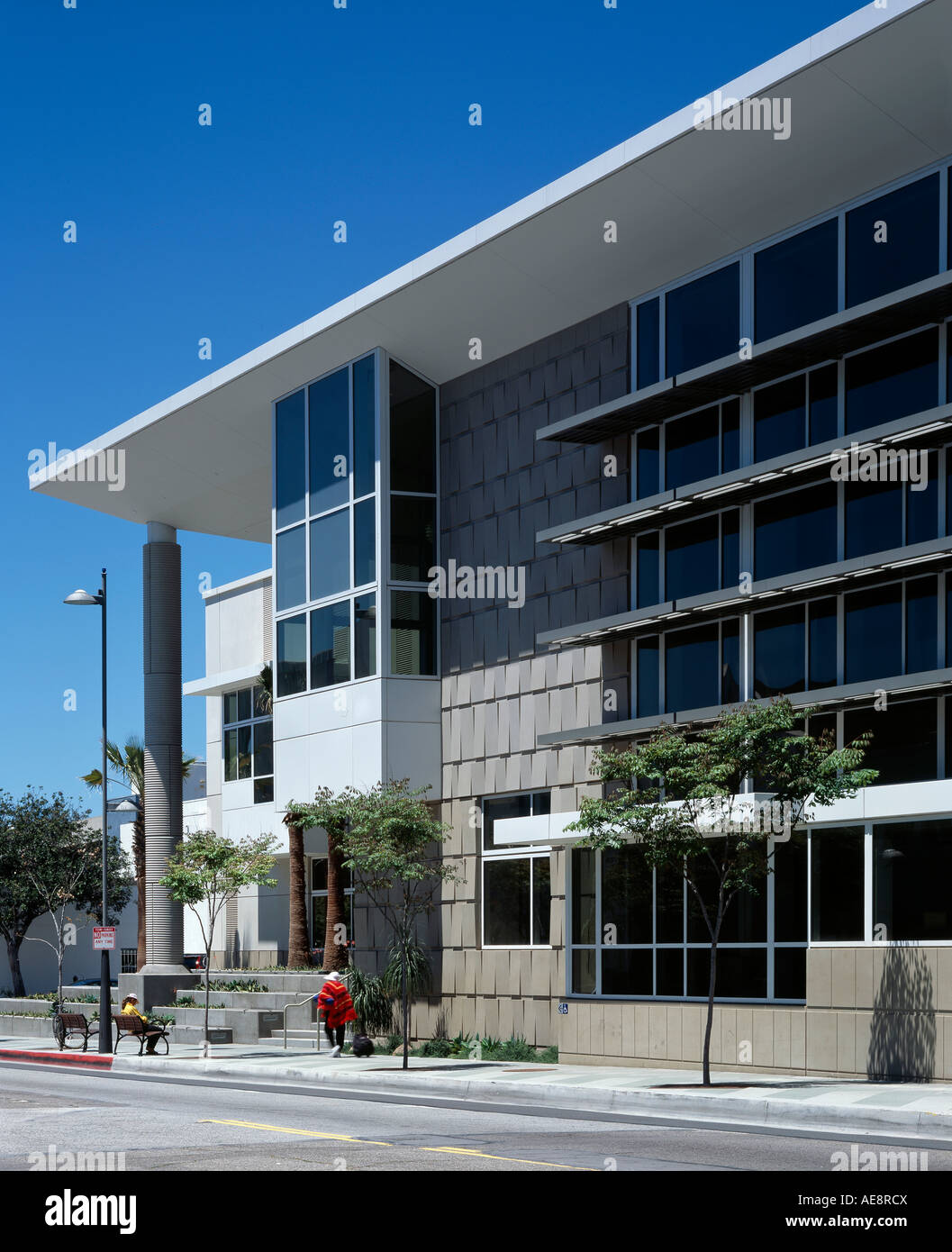 Public Library, Santa Monica, Los Angeles, California, USA Stock Photo ...