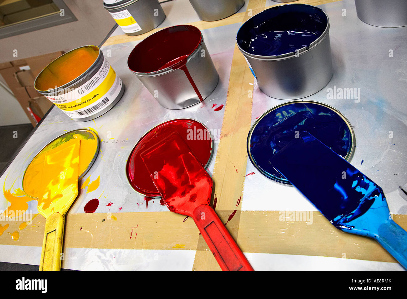 Printers inks hi-res stock photography and images - Alamy