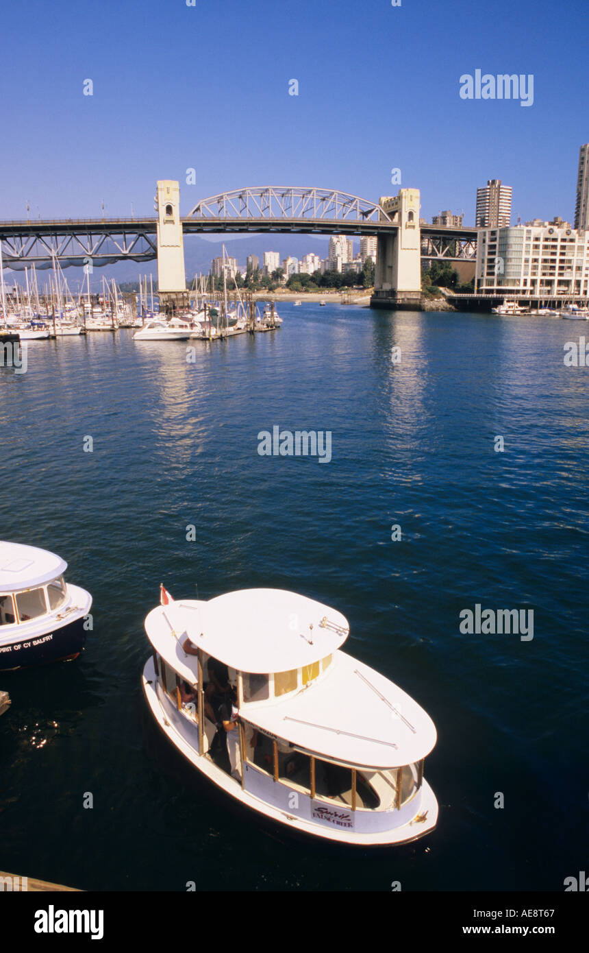 Aquabus Public Ferry Granville Island Vancouver BC Canada Stock Photo ...