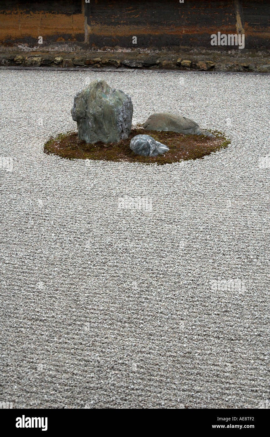 Zen garden in Kyoto Japan Stock Photo - Alamy