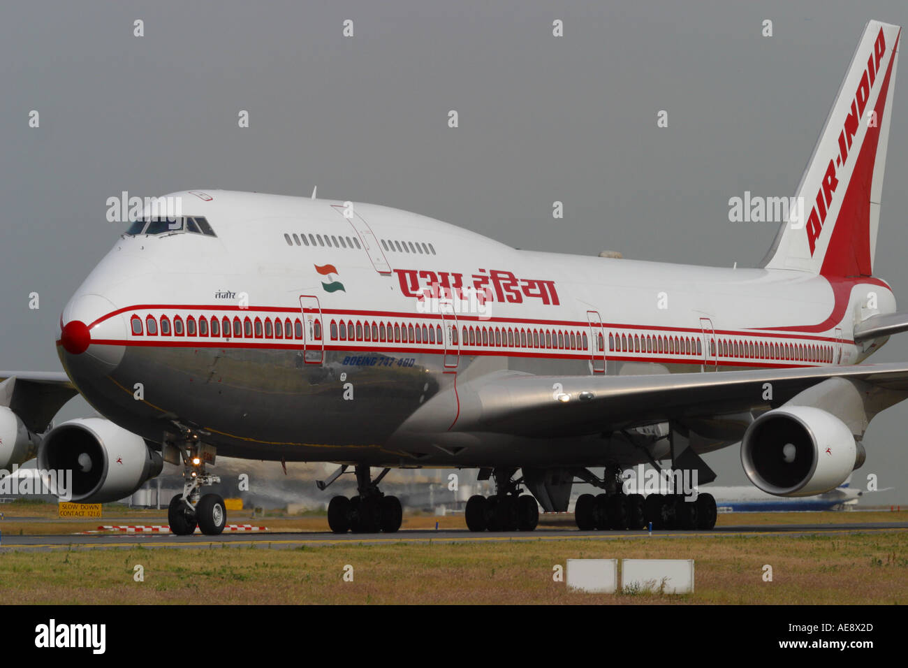 Air India Boeing 747 jumbo jet Stock Photo: 4442668 - Alamy