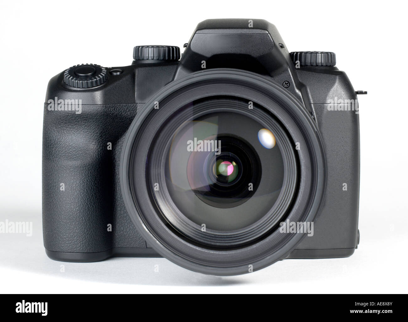 Camera DSLR digital single reflex lens Stock Photo - Alamy