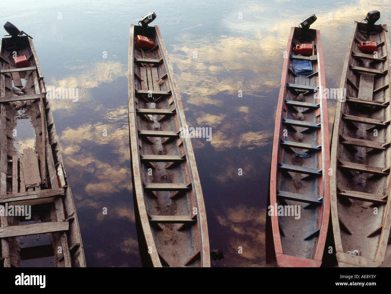 River transport - Amazon basin, Beni BOLIVIA Stock Photo - Alamy