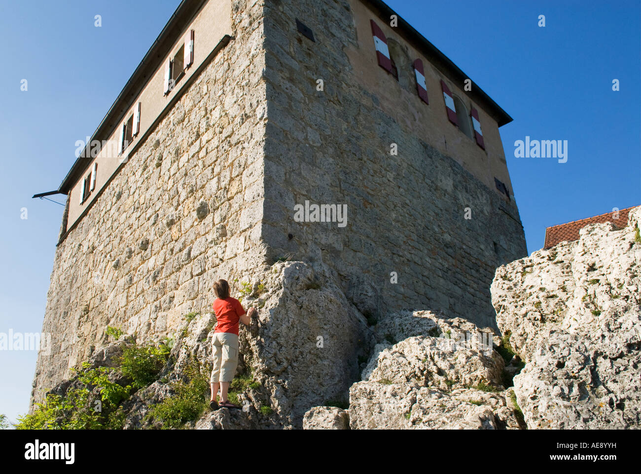 Burg Hohenstein, Mittelfranken, Germany Stock Photo - Alamy