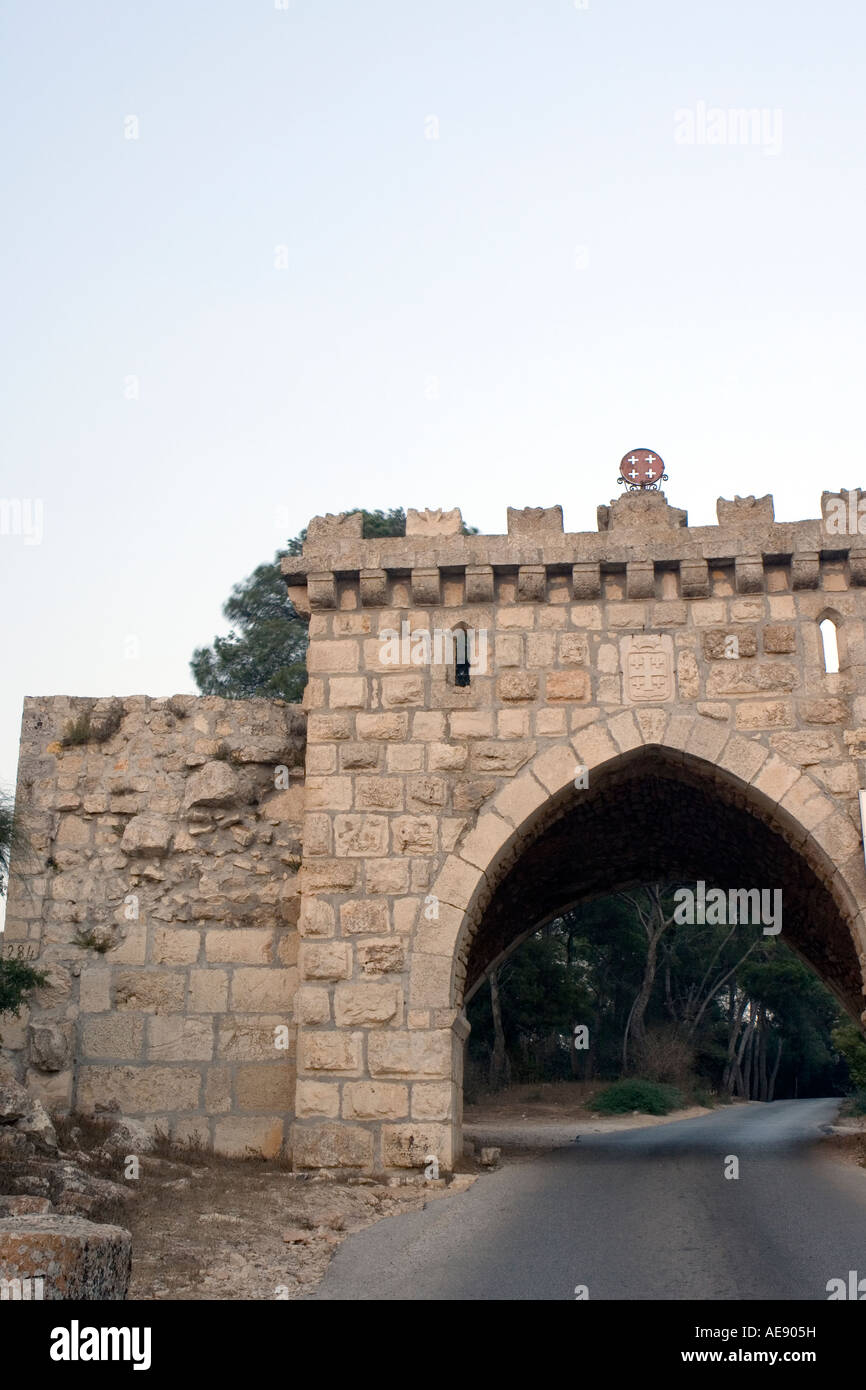 gate of Mount Tabor,Israel Stock Photo - Alamy
