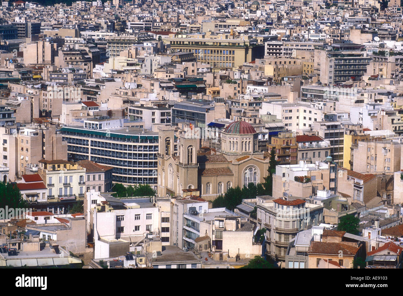 Athens pollution hi-res stock photography and images - Alamy