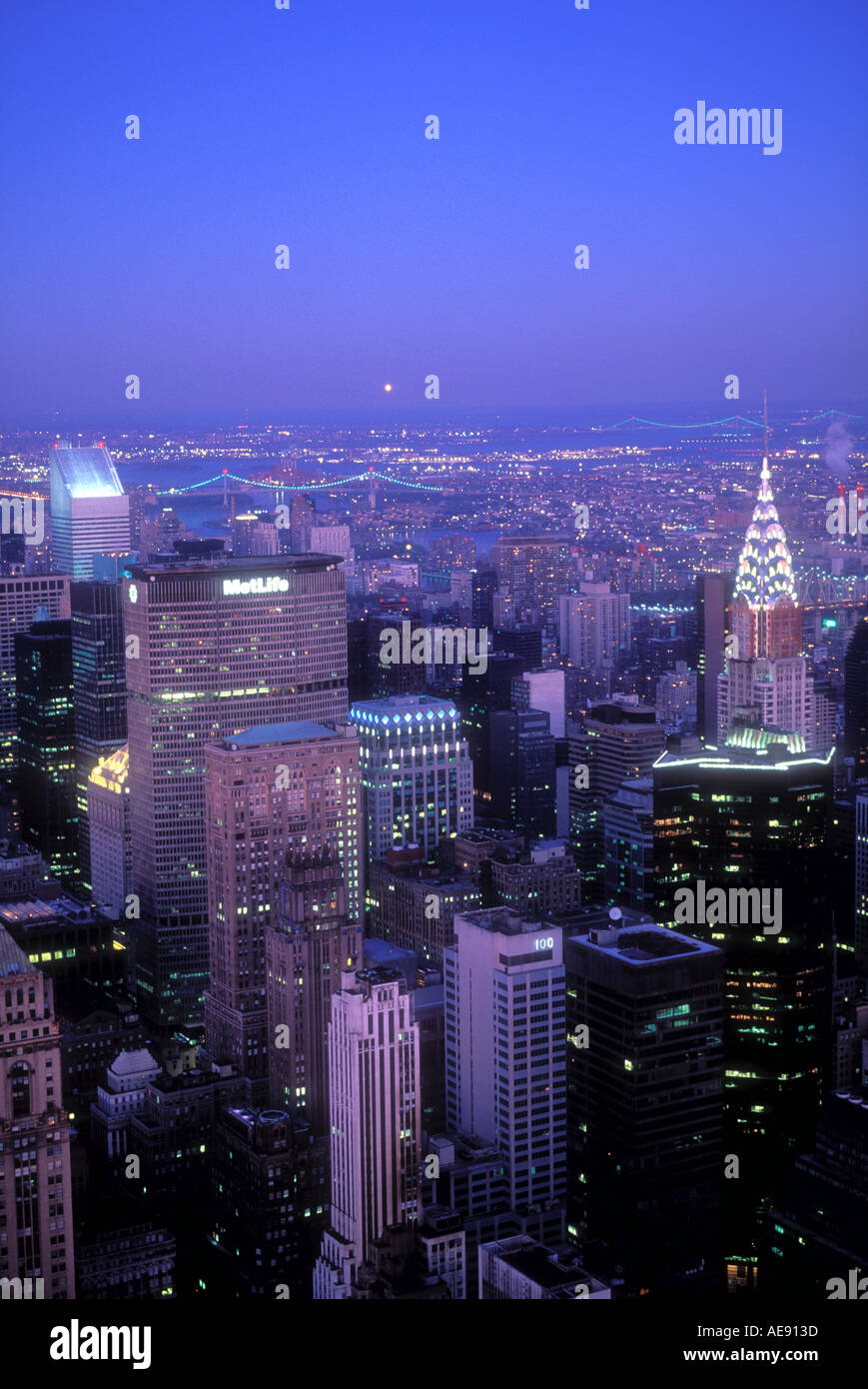 City in the evening buildings in the evening buildings hi-res stock ...