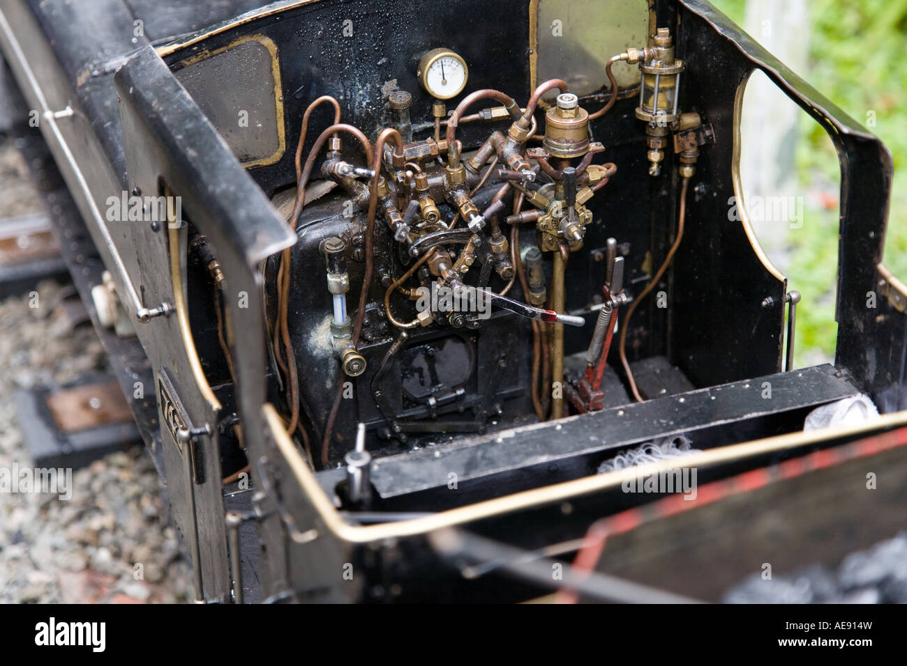 Miniature steam train hi-res stock photography and images - Alamy