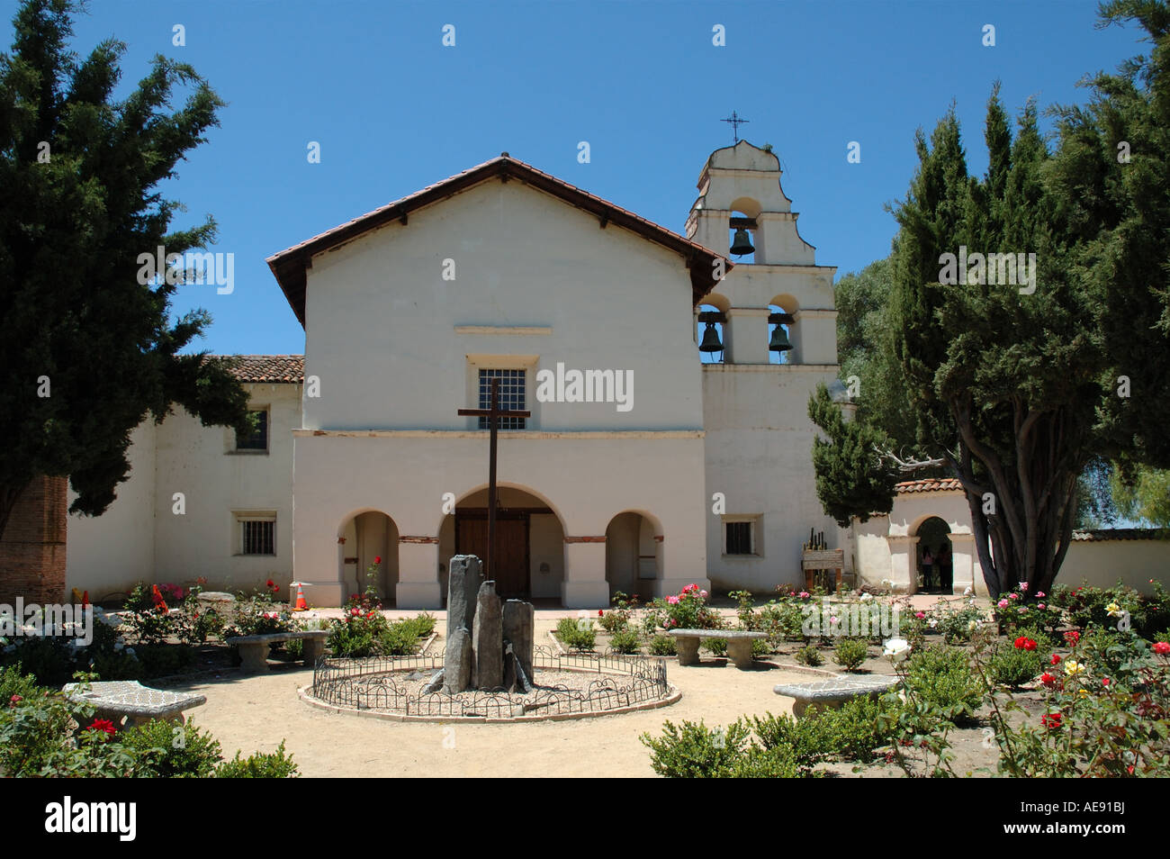 San Juan Bautista Mission Stock Photo - Alamy