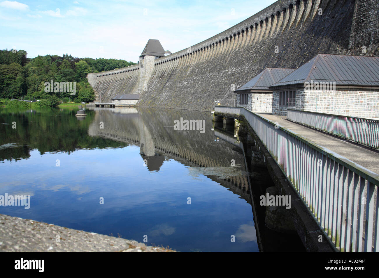 Mohne reservoir germany hi-res stock photography and images - Alamy