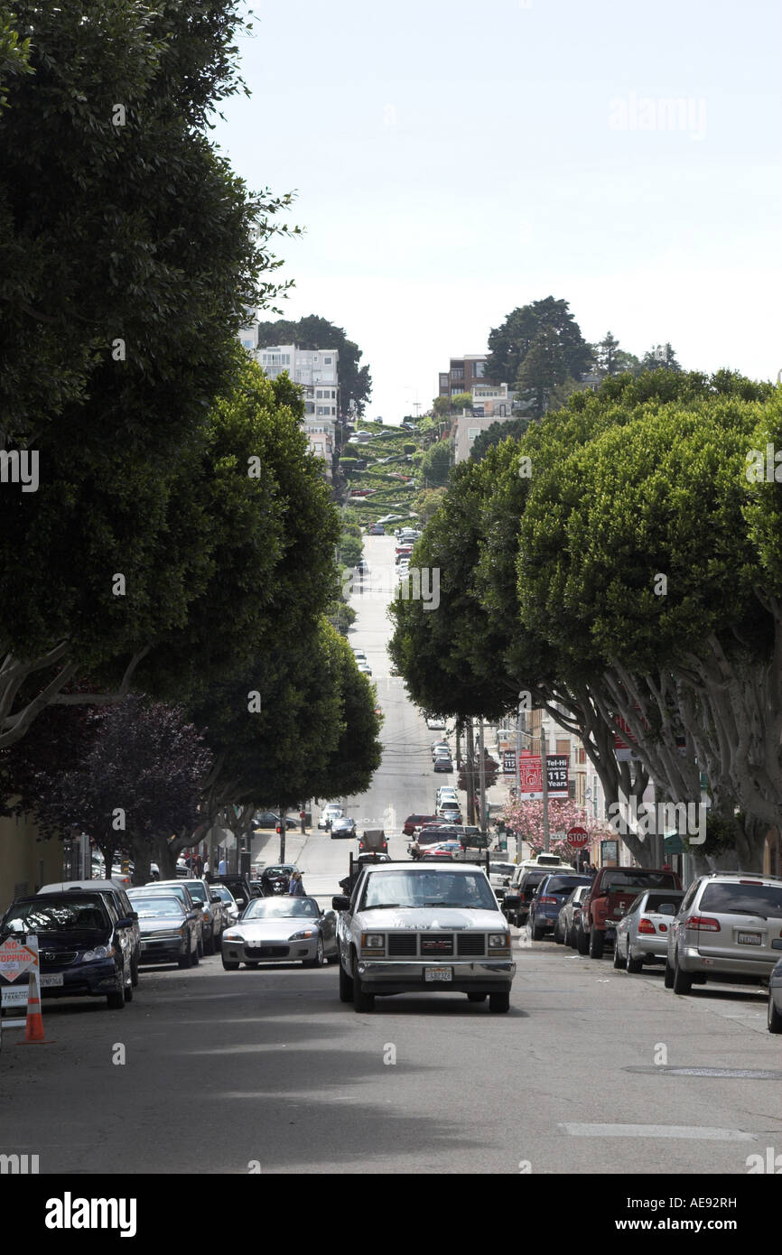 Crookedest street in the world san francisco lombard street hi-res ...