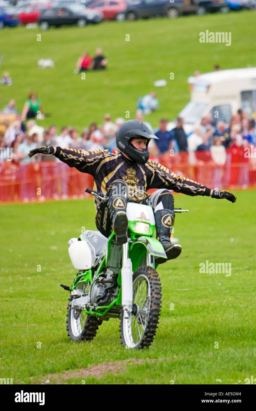 Single rider balancing on motorbike - The Royal Artillery Flying ...