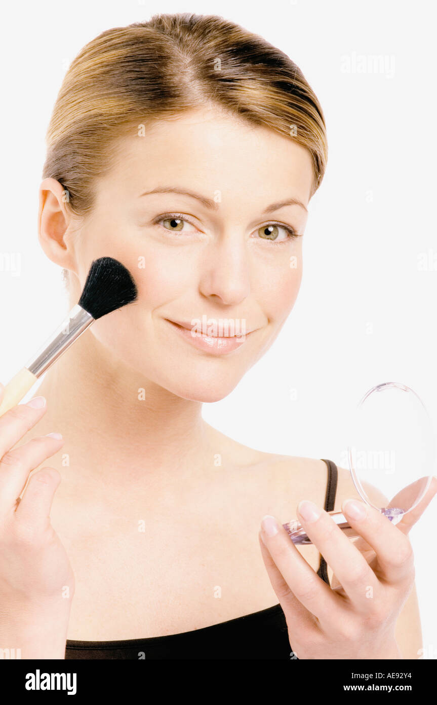 Woman green eye pencil hi-res stock photography and images - Alamy