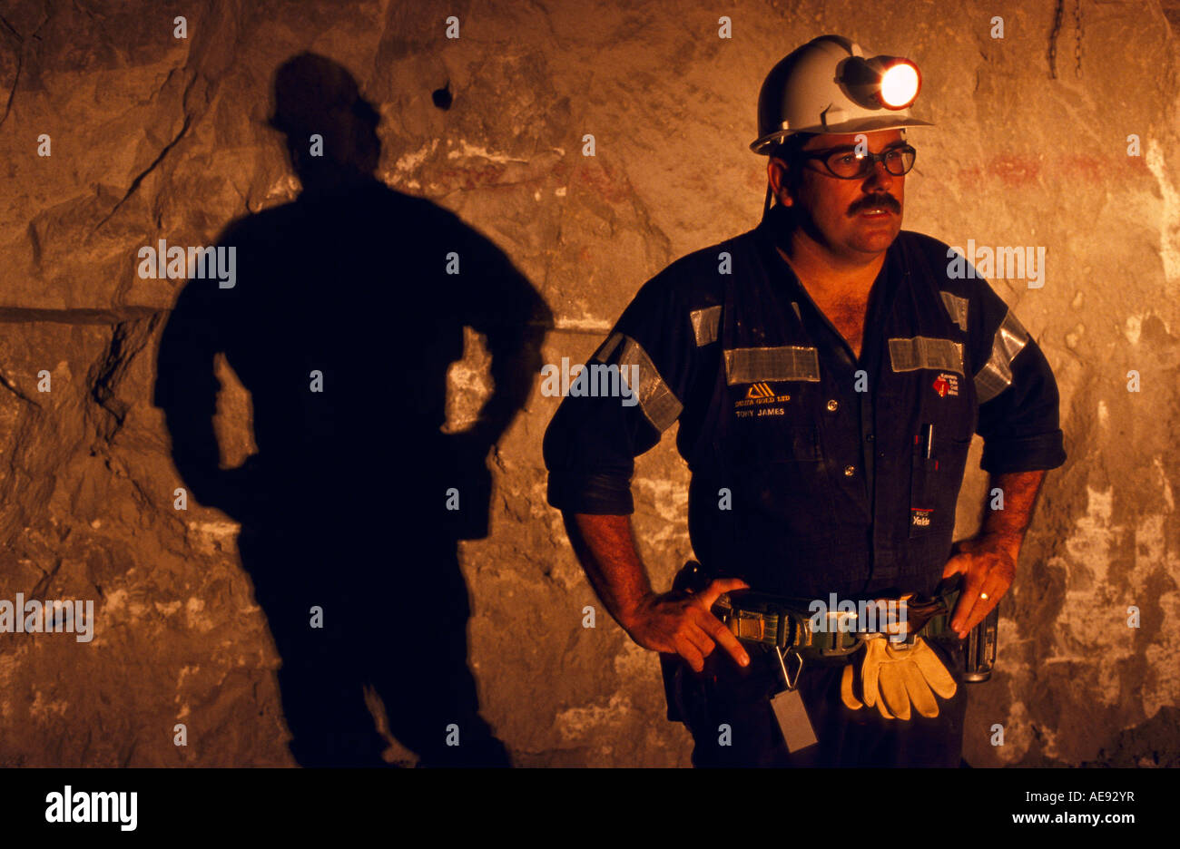 Underground miner hi-res stock photography and images - Alamy