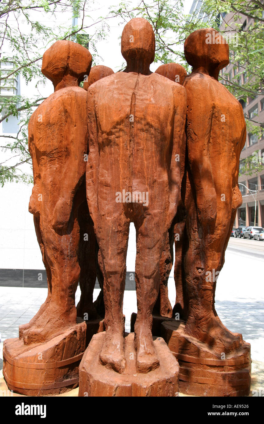 rusty men statue Stock Photo - Alamy