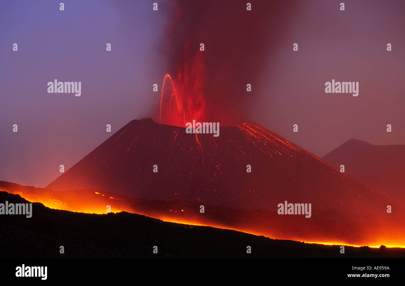 mount etna Sicily Stock Photo - Alamy