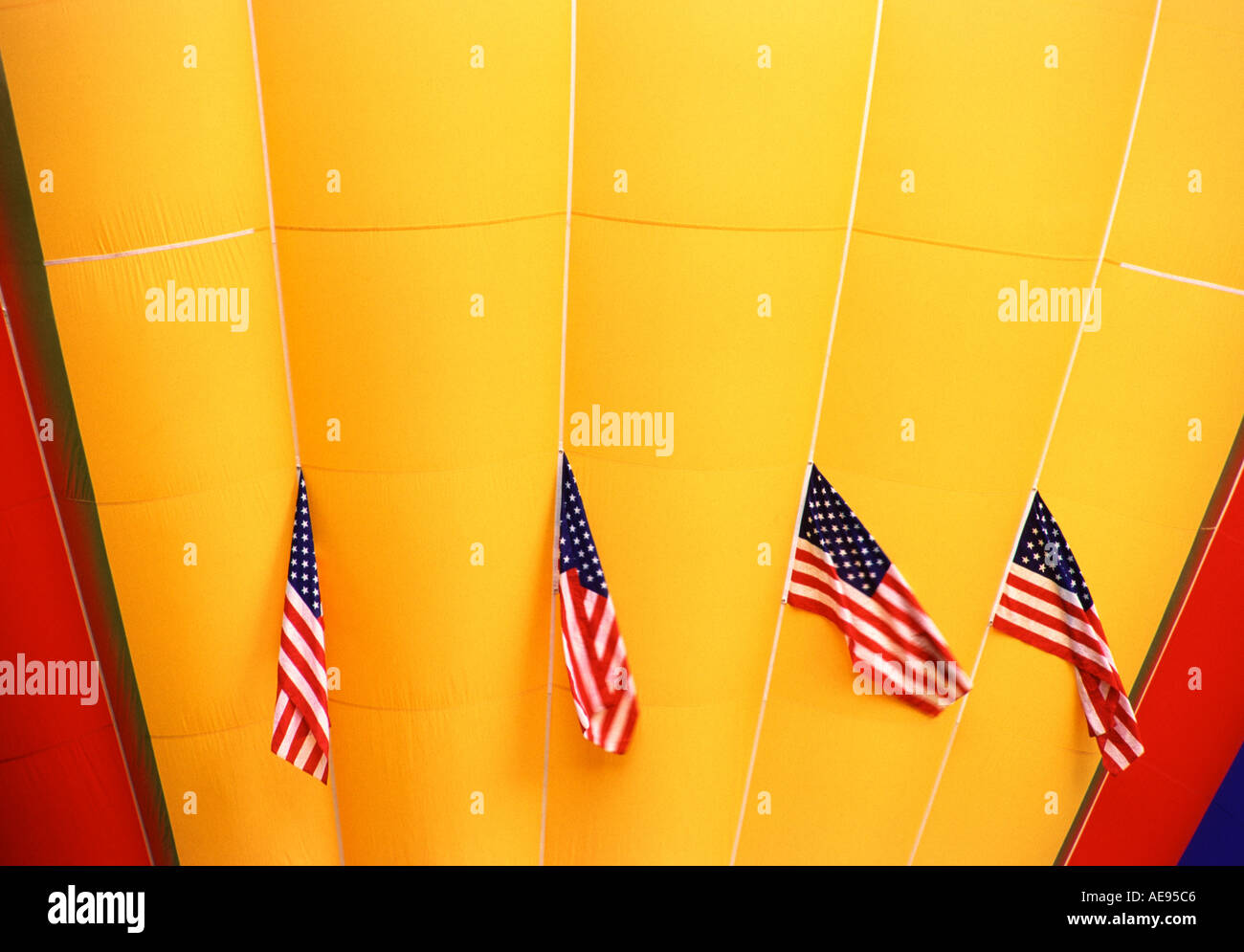 Multiple american flags hi-res stock photography and images - Alamy