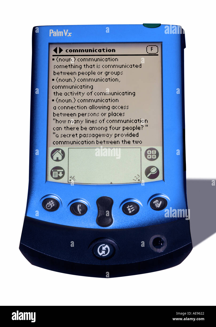 Palm Vx in blue Stock Photo - Alamy