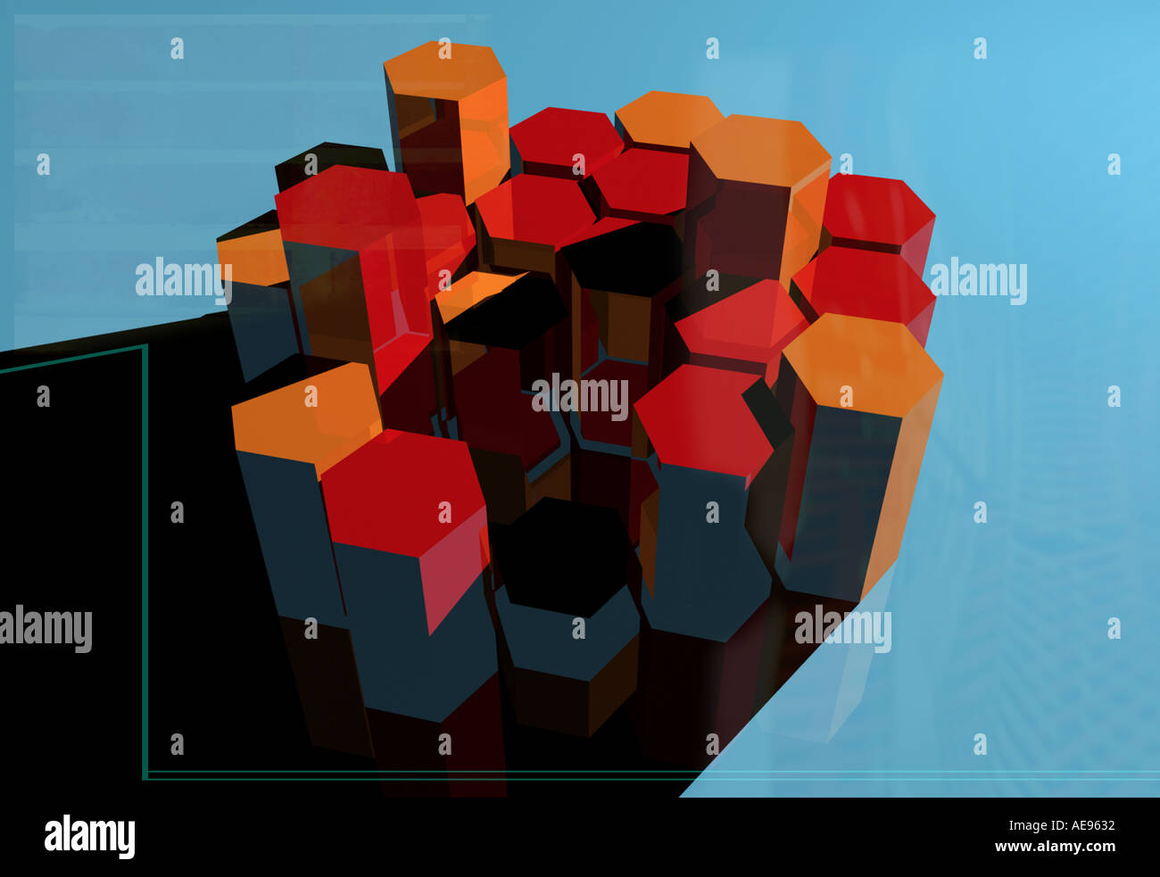 Hexagonal shaped hi-res stock photography and images - Alamy