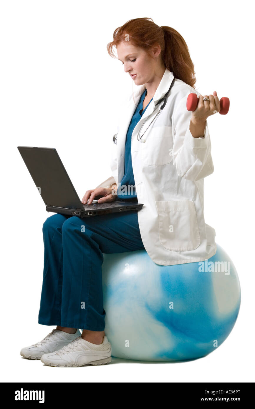 Multi task nurse hi-res stock photography and images - Alamy