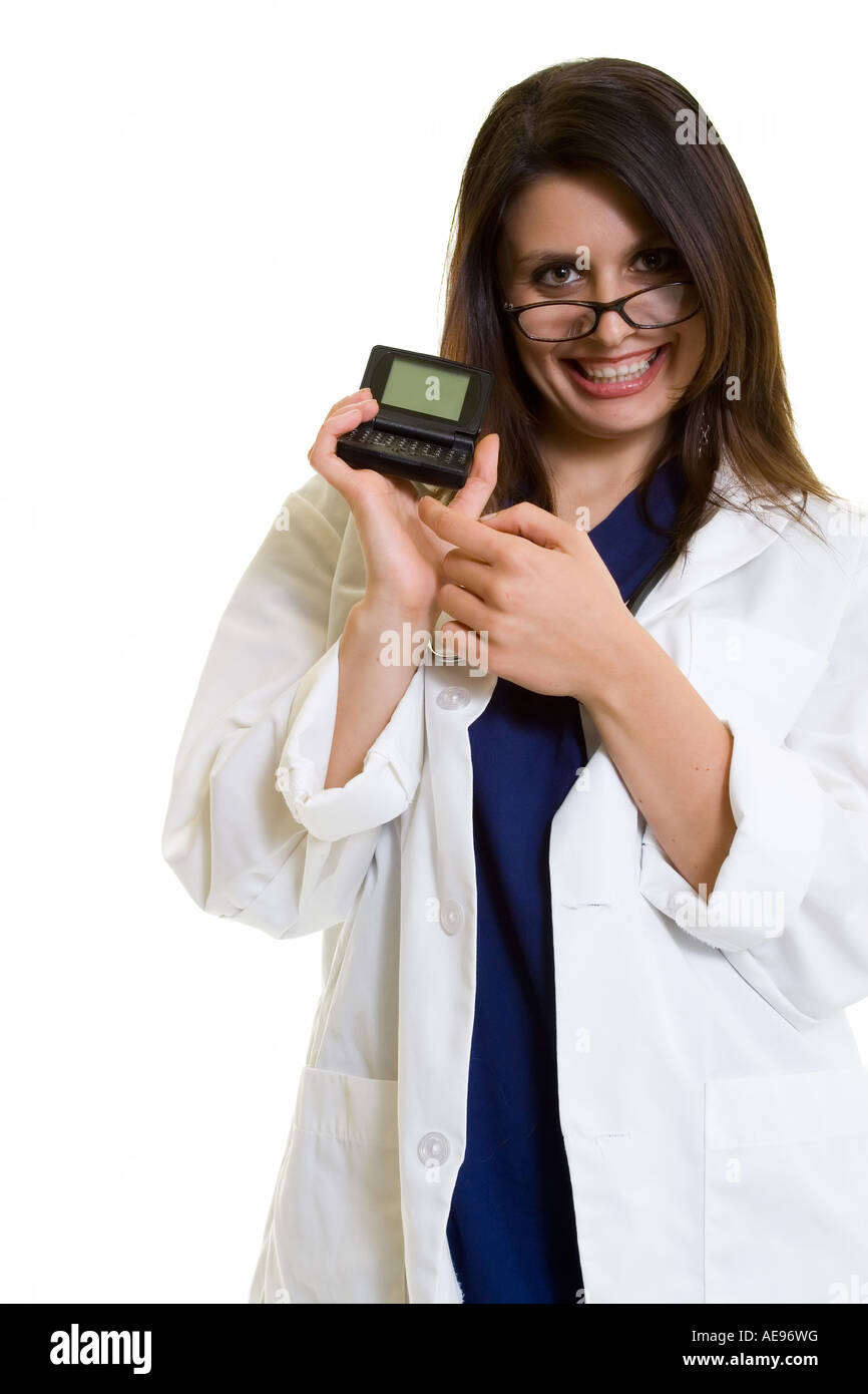 Pager doctor hi-res stock photography and images - Alamy