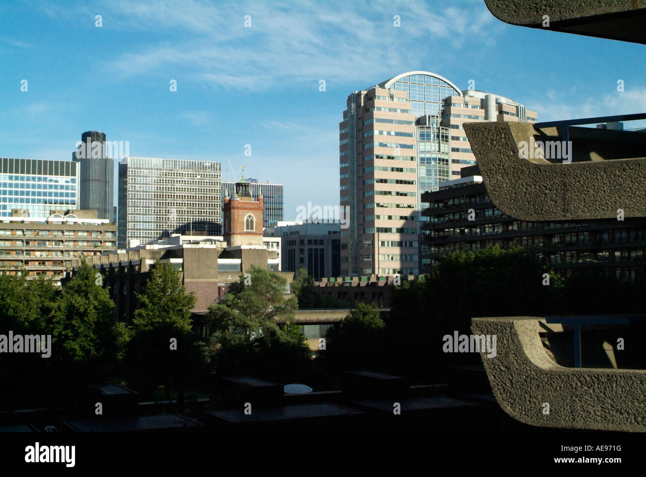 Barbican Complex in the City of London, England, UK Stock Photo - Alamy