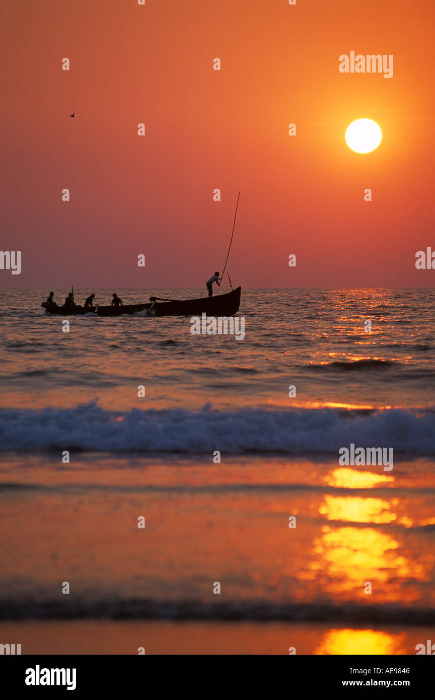 Goan Fishermen India Stock Photo - Alamy