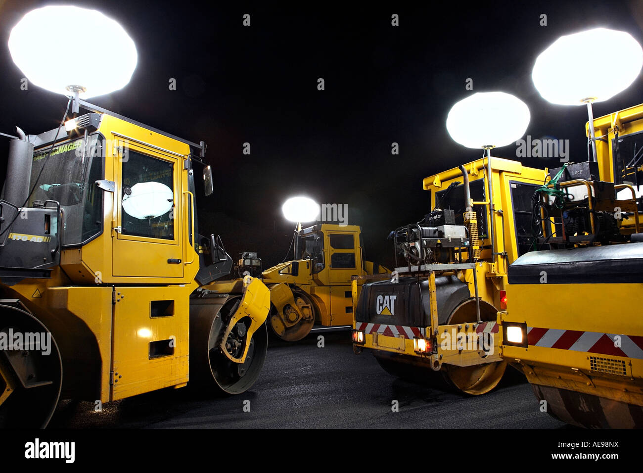 Roadworks machine hi-res stock photography and images - Alamy