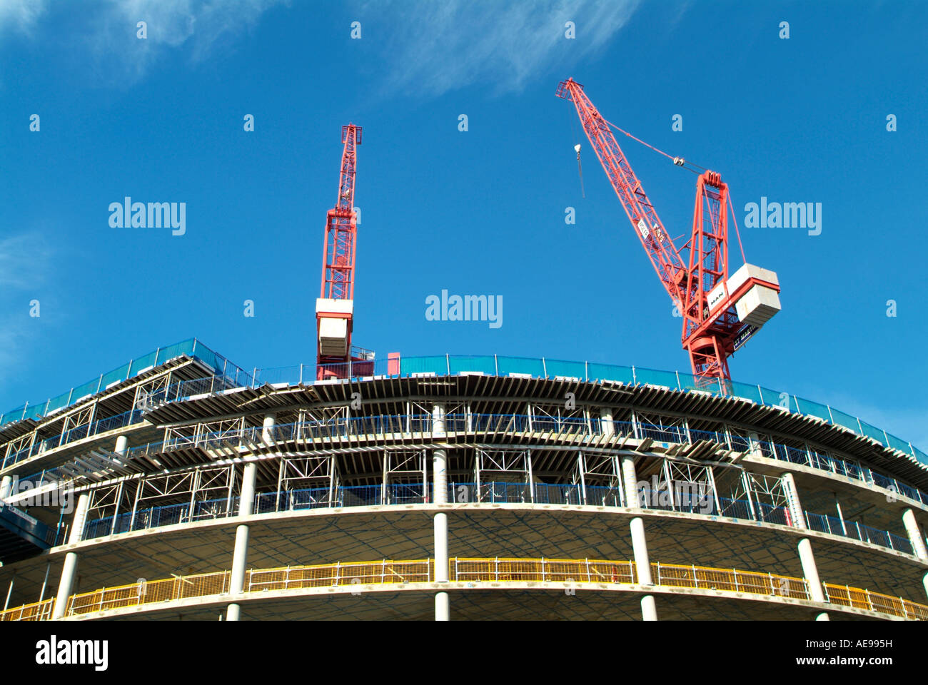 Construction site in the City of London Stock Photo - Alamy