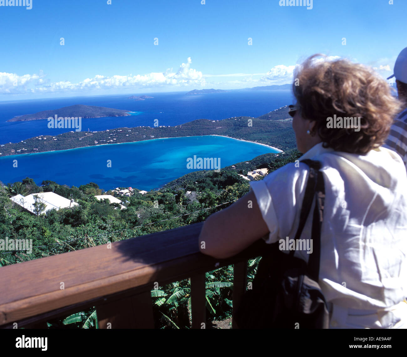COASTAL VIEW IN ST THOMAS US VIRGIN ISLANDS Stock Photo - Alamy