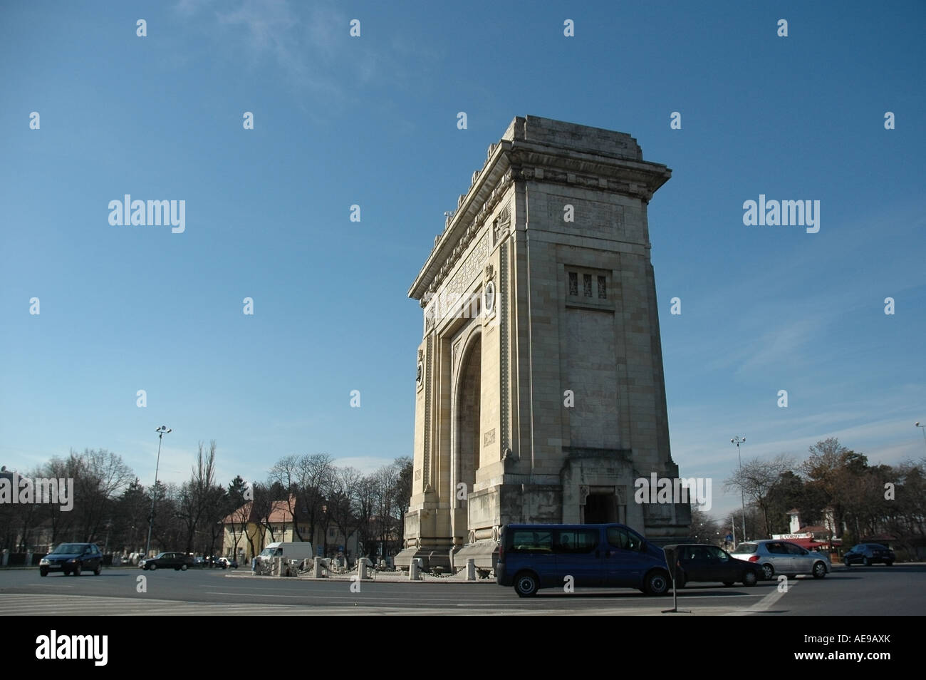 The Arch of Triumph Bucharest, Romania, Europe, EU Stock Photo - Alamy