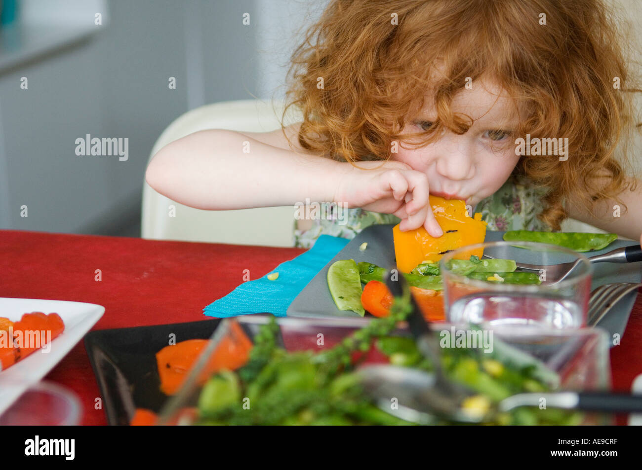 Girl Eating Lunch Alone High Resolution Stock Photography and Images ...